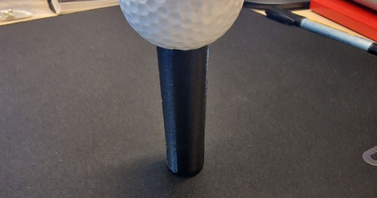 Golf Range Tee 45mm TPU by Dennis Nilsson | Download free STL model ...