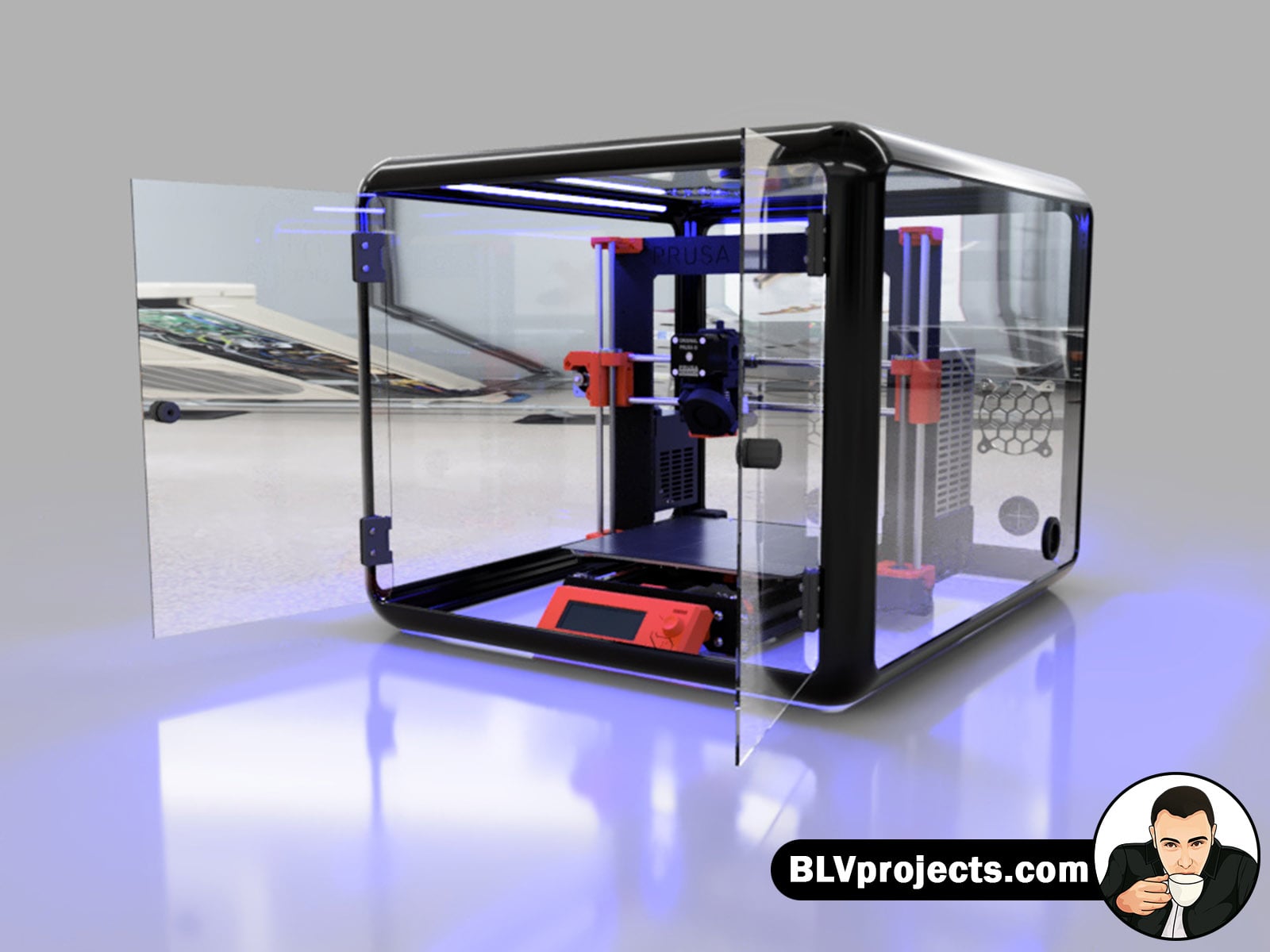 BLV Enclosure - BETA by Ben Levi - BLV | Download free STL model ...
