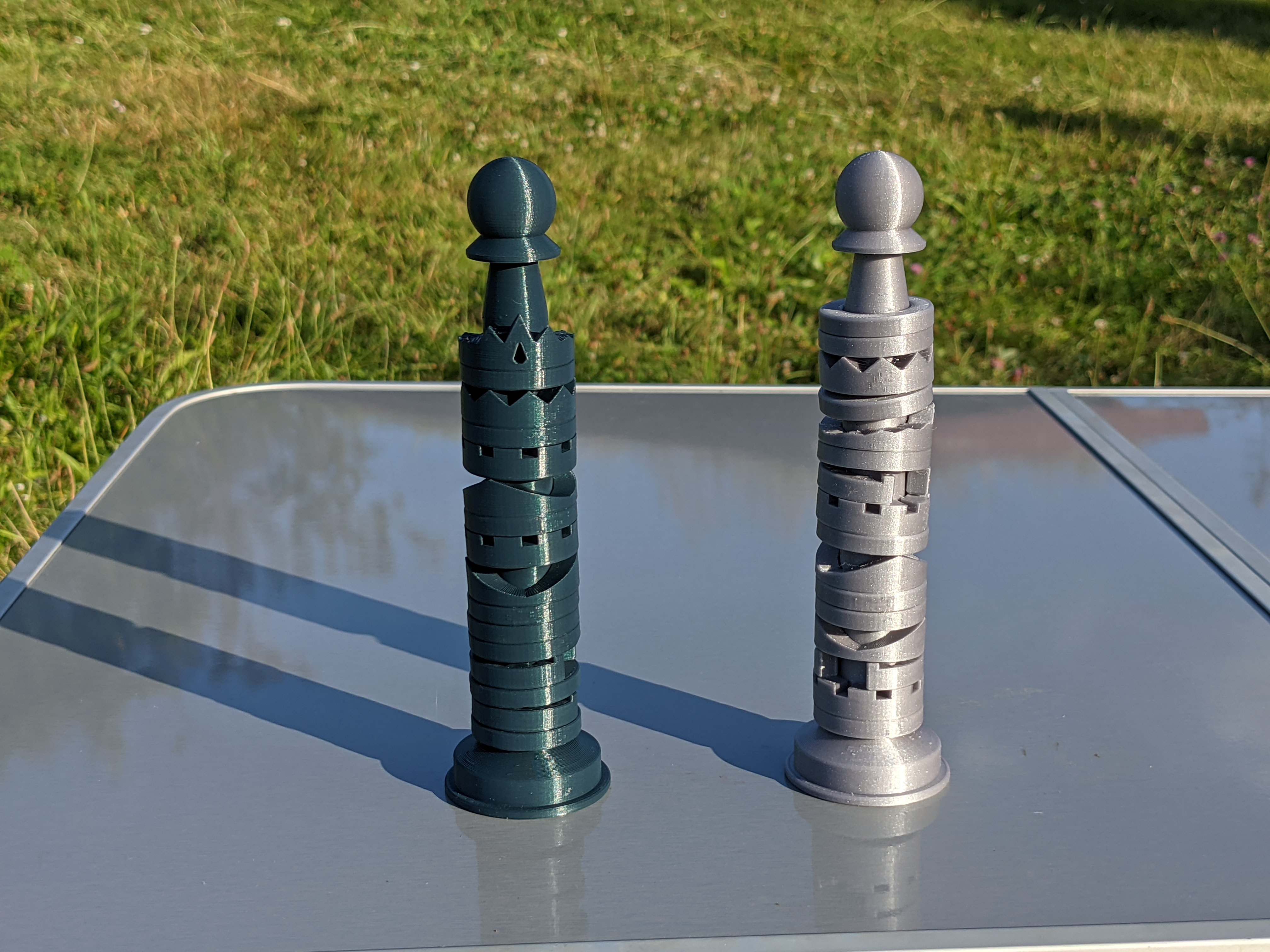 Travel Chess Tube by 3Demon | Download free STL model | Printables.com