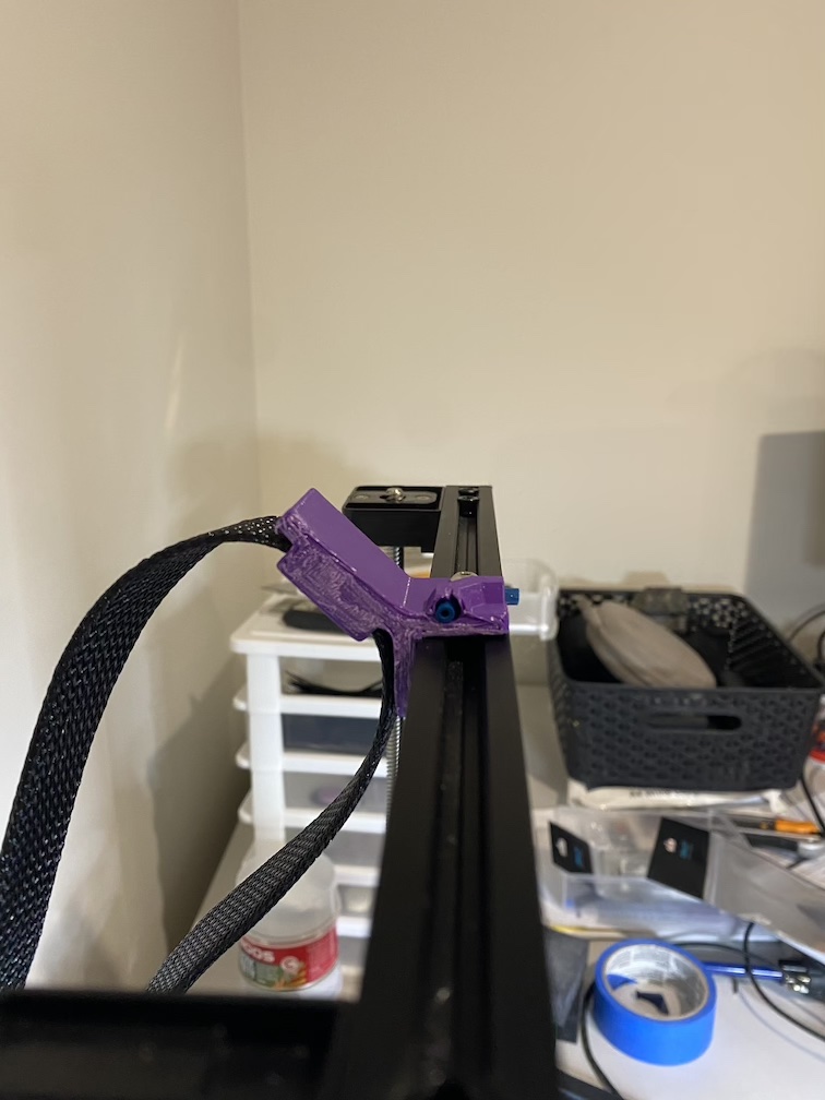 Cable and Filament guide V2.0 by Andrew Hansford | Download free STL ...