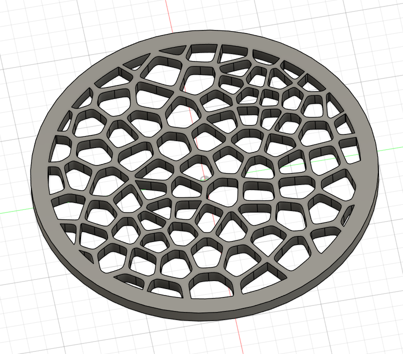 Voronoi Coaster by piotrkol7 | Download free STL model | Printables.com