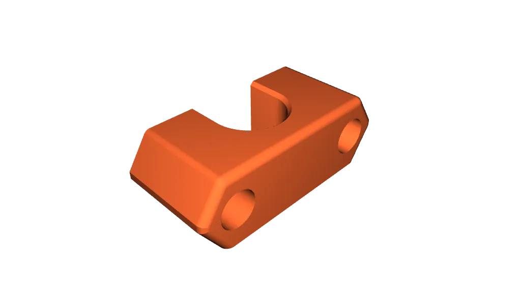 Clamp for 19mm tube/hose/pipe by Cederb | Download free STL model ...