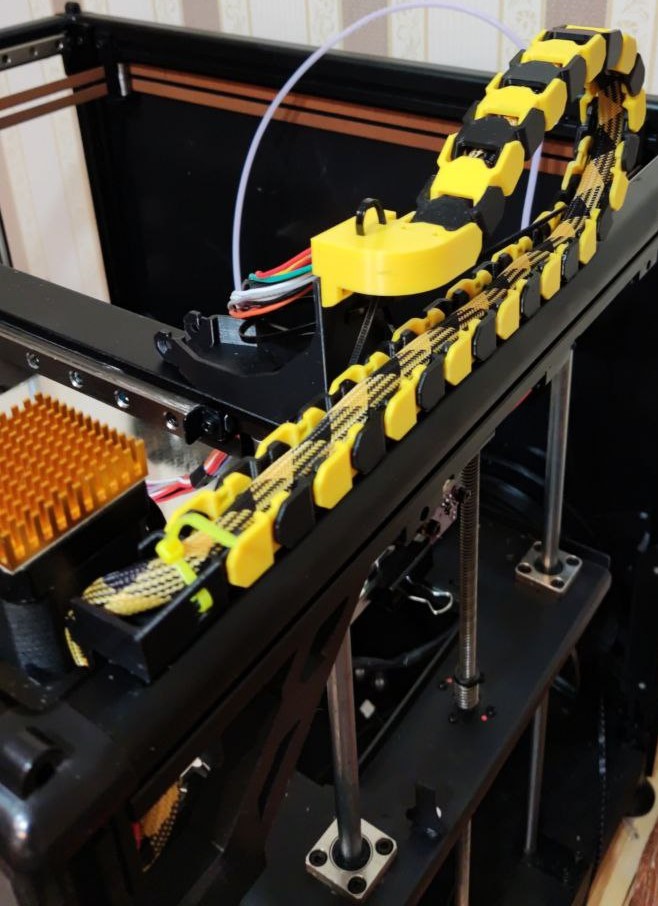 Flexible cable channel for Reborn 2 by Pichurin_ae | Download free STL ...