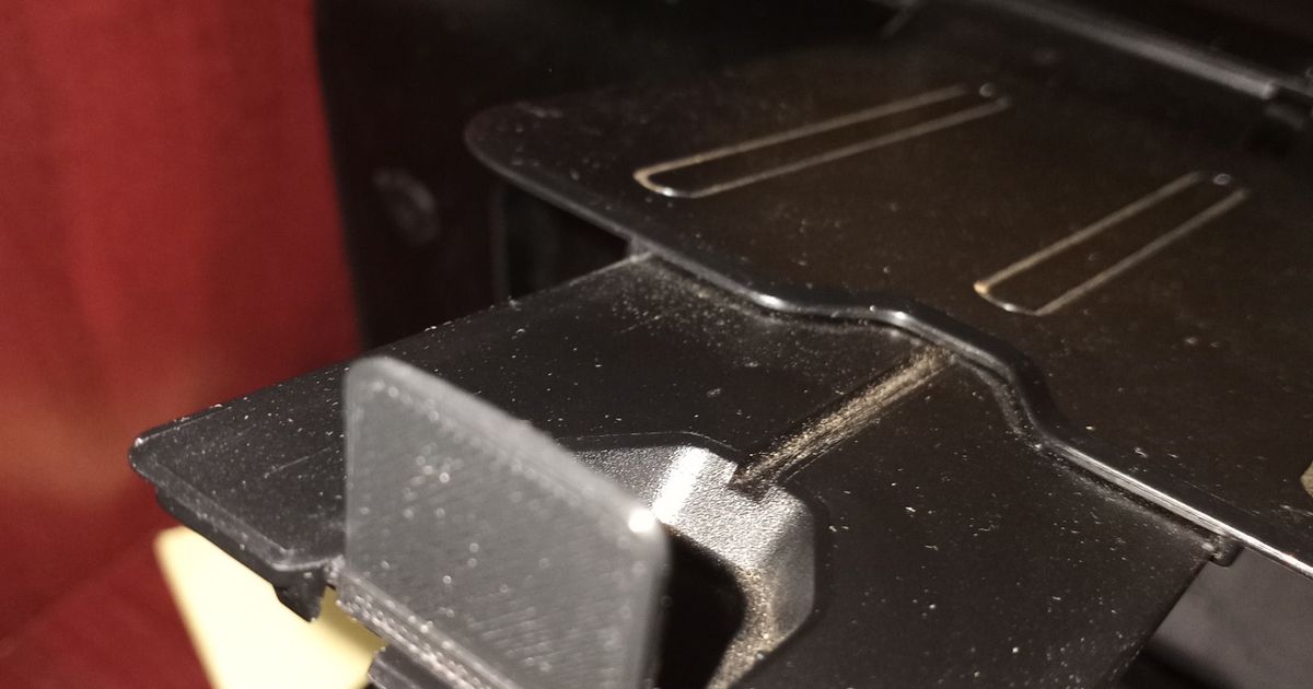 hp 1102 Paper stopper by 35°C0lDFuSi0n | Download free STL model ...