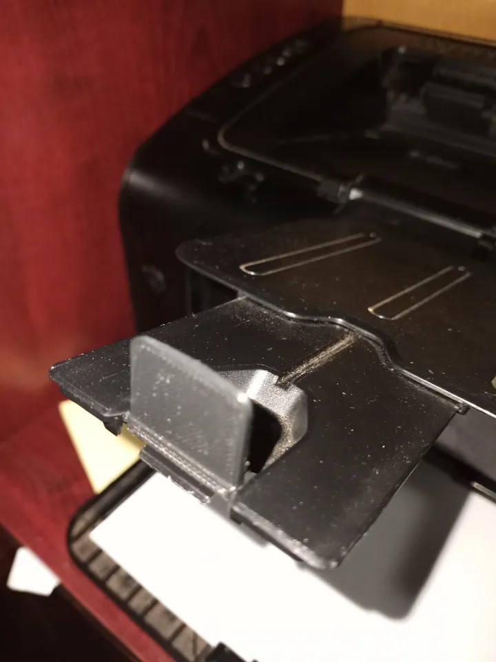 hp 1102 Paper stopper by 35°C0lDFuSi0n | Download free STL model ...