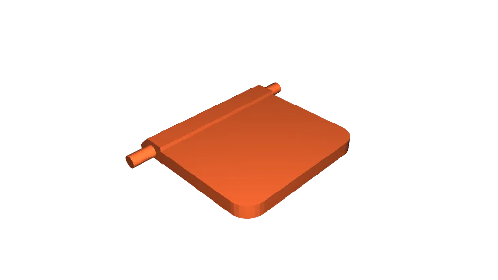 hp 1102 Paper stopper by 35°C0lDFuSi0n | Download free STL model ...