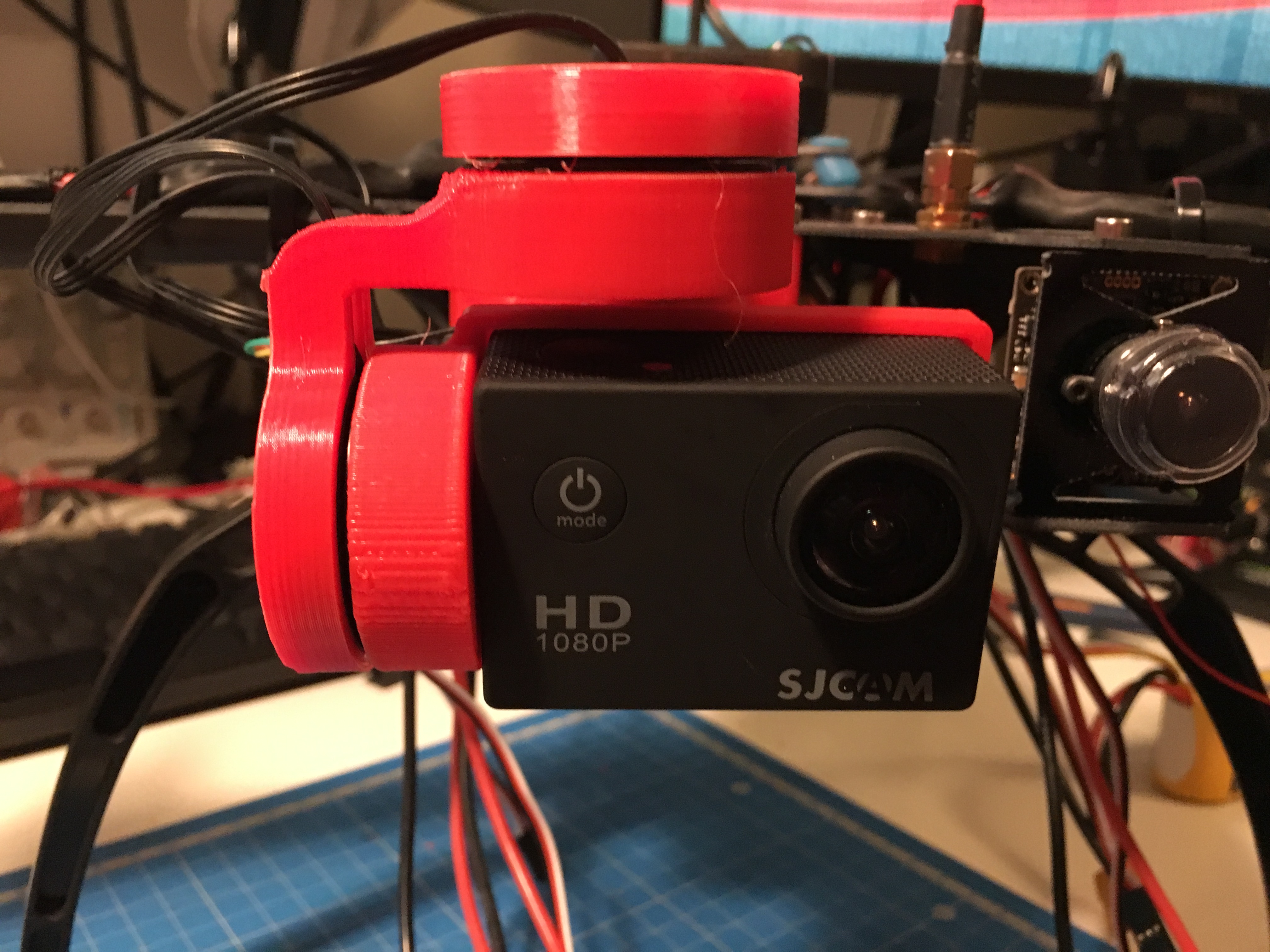 Compact 2/3 Axis GoPro / SJCAM Gimbal by Michał Jaskólski | Download ...