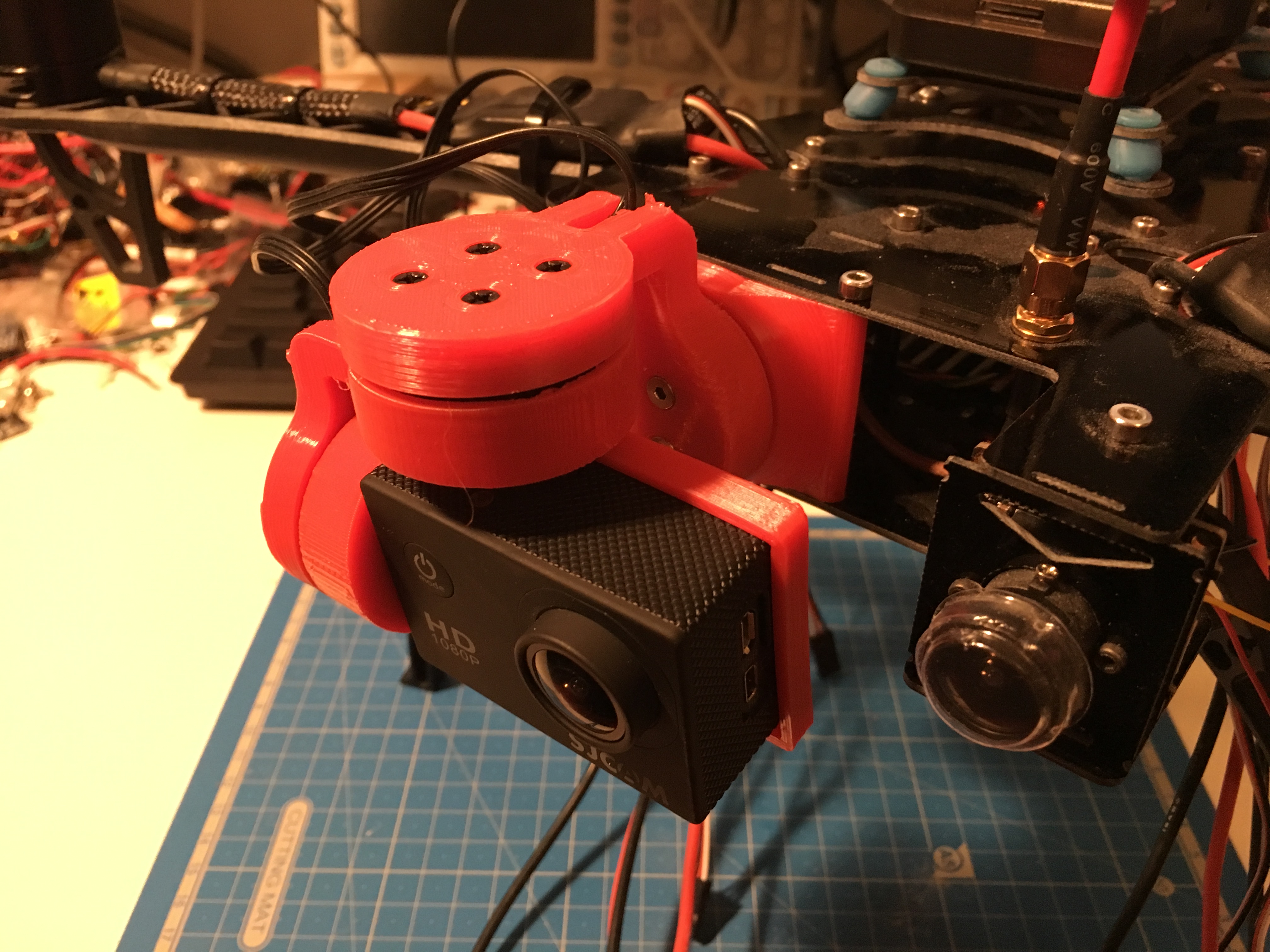 Compact 2/3 Axis GoPro / SJCAM Gimbal by Michał Jaskólski | Download ...