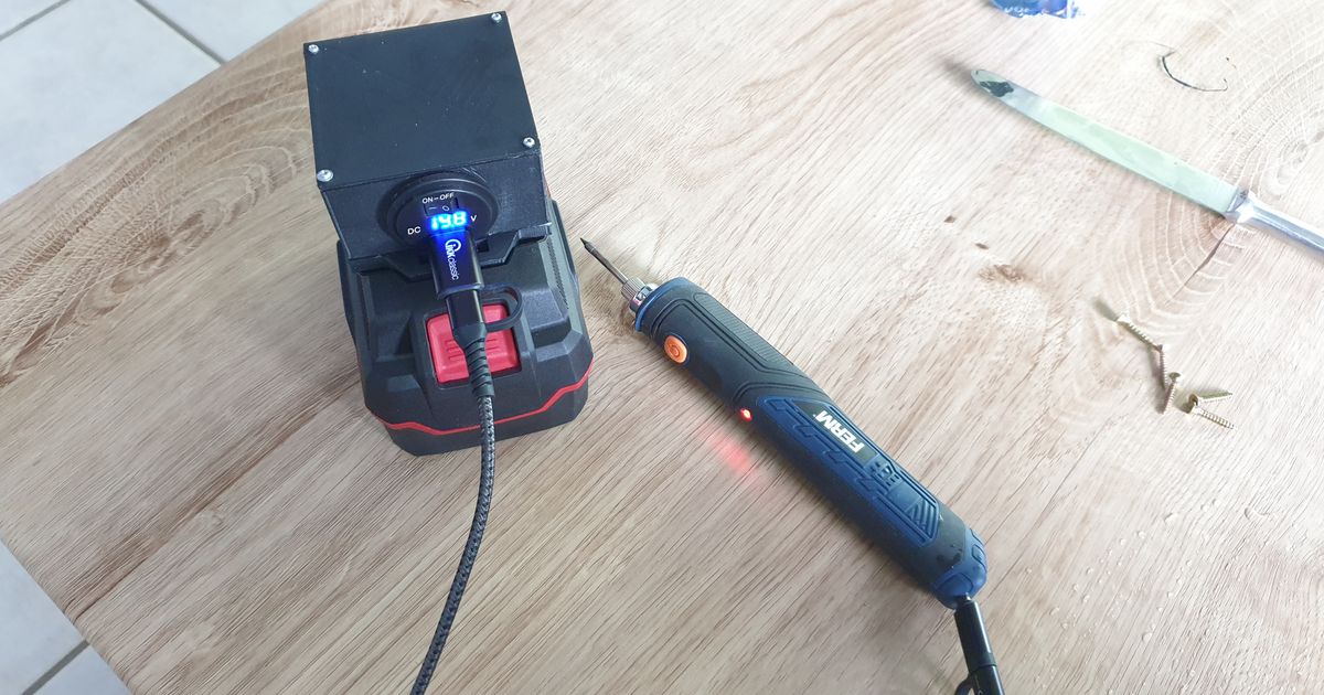 Parkside x20v akku usb Adapter par Hammerschlag | Téléchargez ...