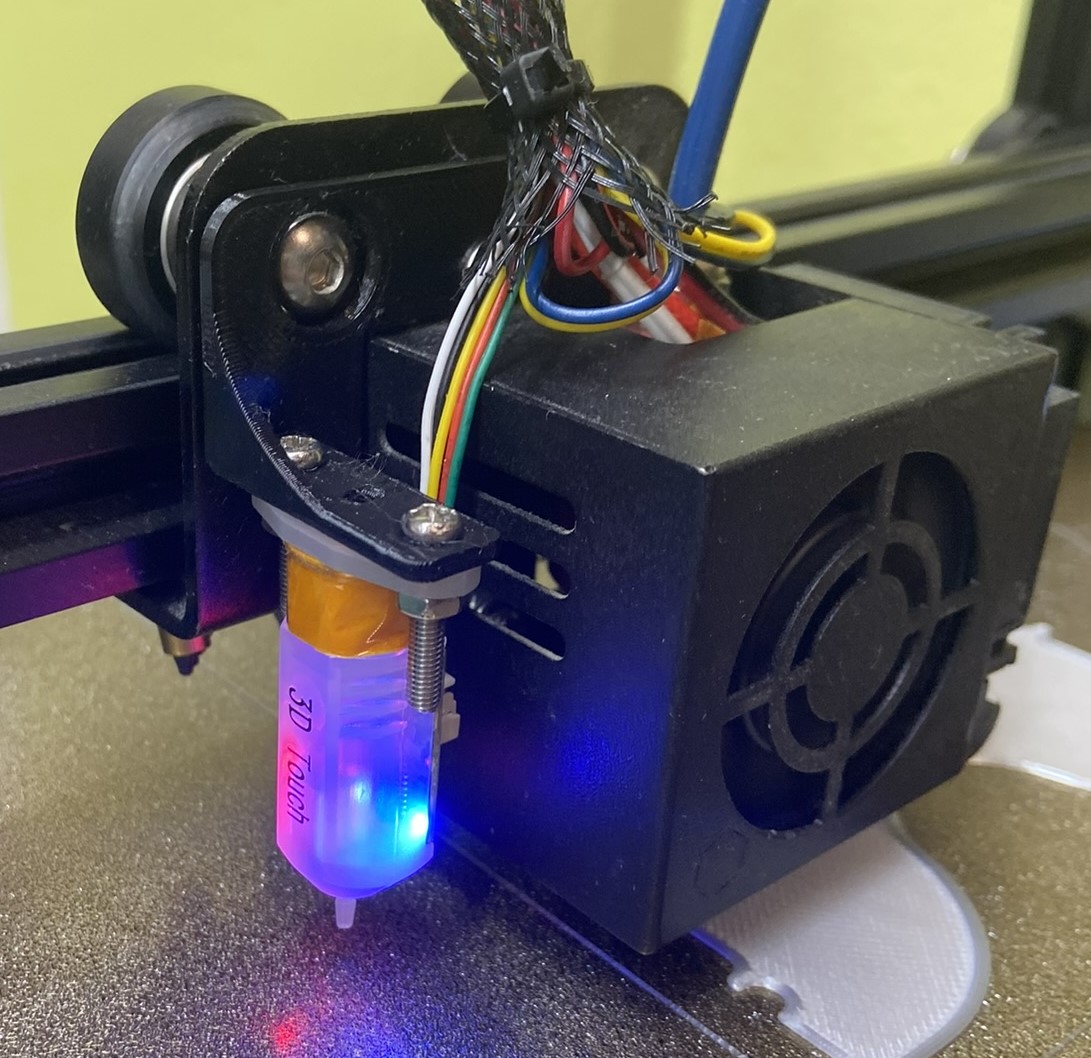 BL touch mount - Ender 3 by Mates | Download free STL model ...