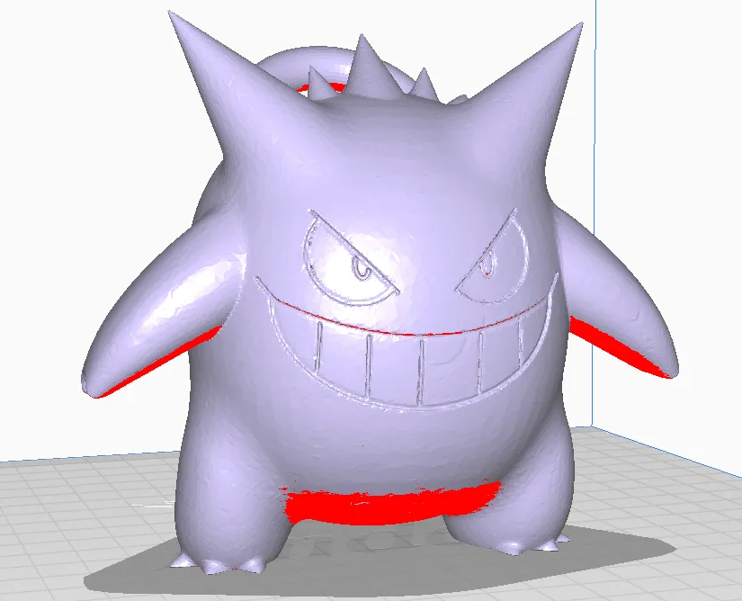 Thicc Gengar Pokémon Keychain by Kyle Pastor | Download free STL model ...