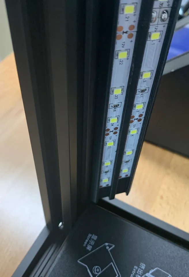 2020 Extrusion LED Light Bars, wire duct, wire management & bumper. by ...