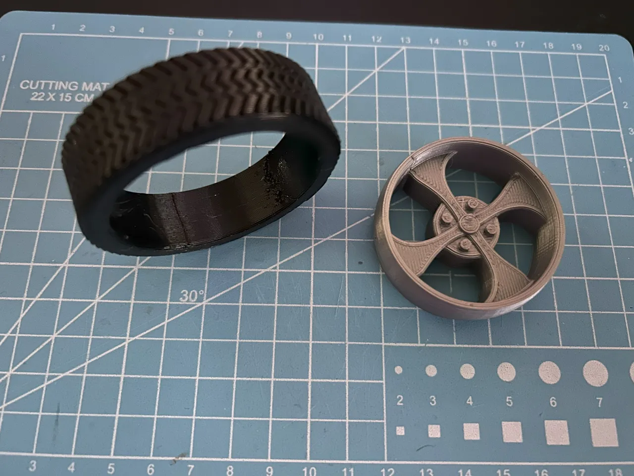 Wheel & Tire by Schaffer.la | Download free STL model | Printables.com