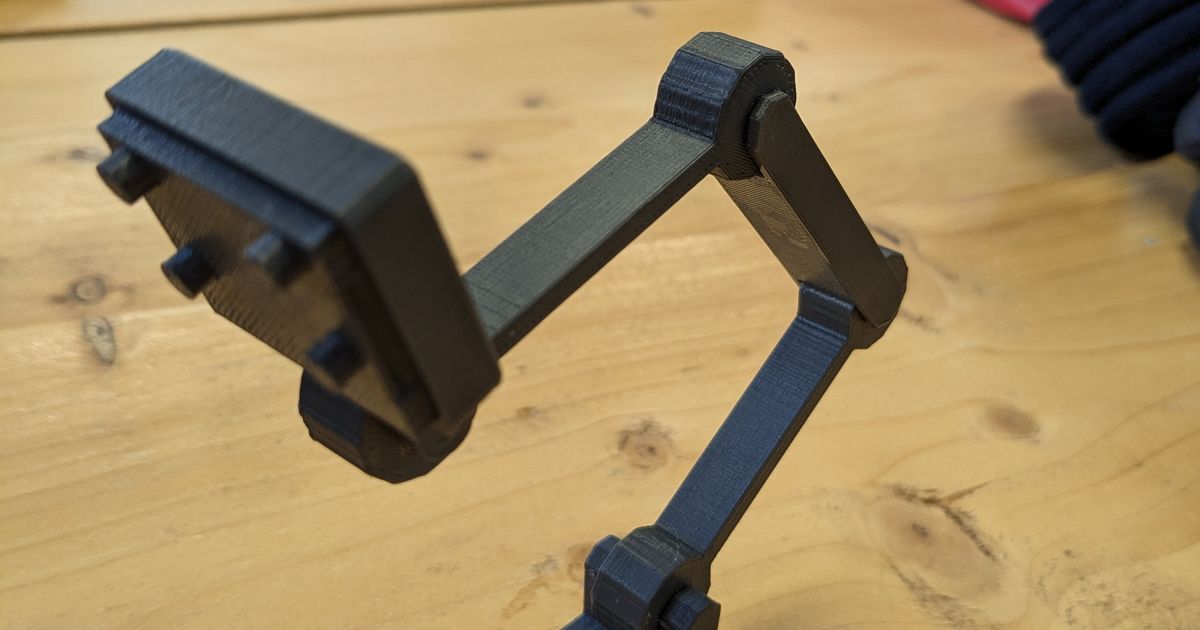 raspberry pi 3B articulated stand for camera V2 by Tenocticatl ...