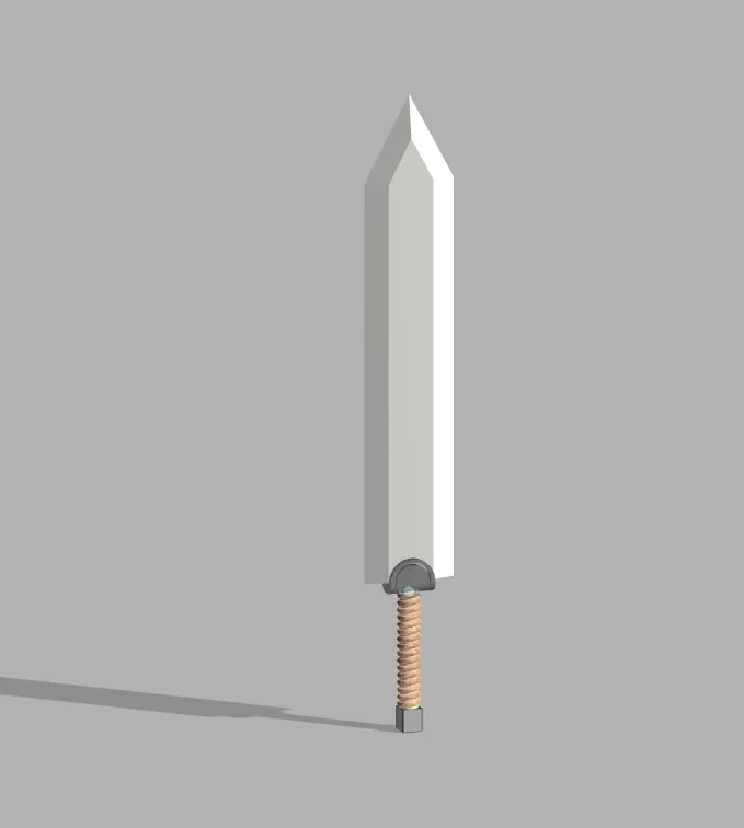 Guts sword (Berserk) by Evan | Download free STL model | Printables.com