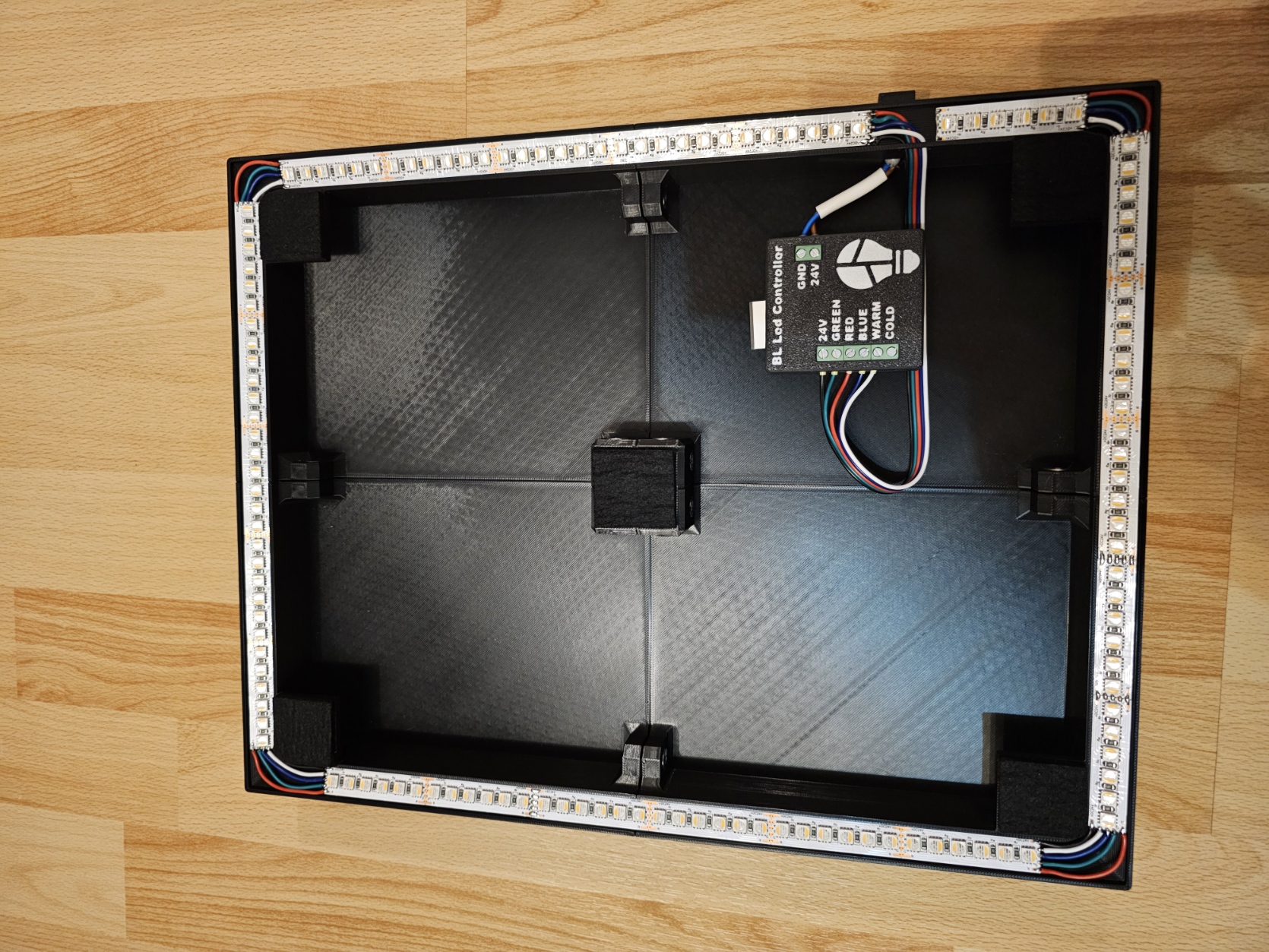 AMS Riser with Plate Storage and LED Strips by Noverium | Download free ...