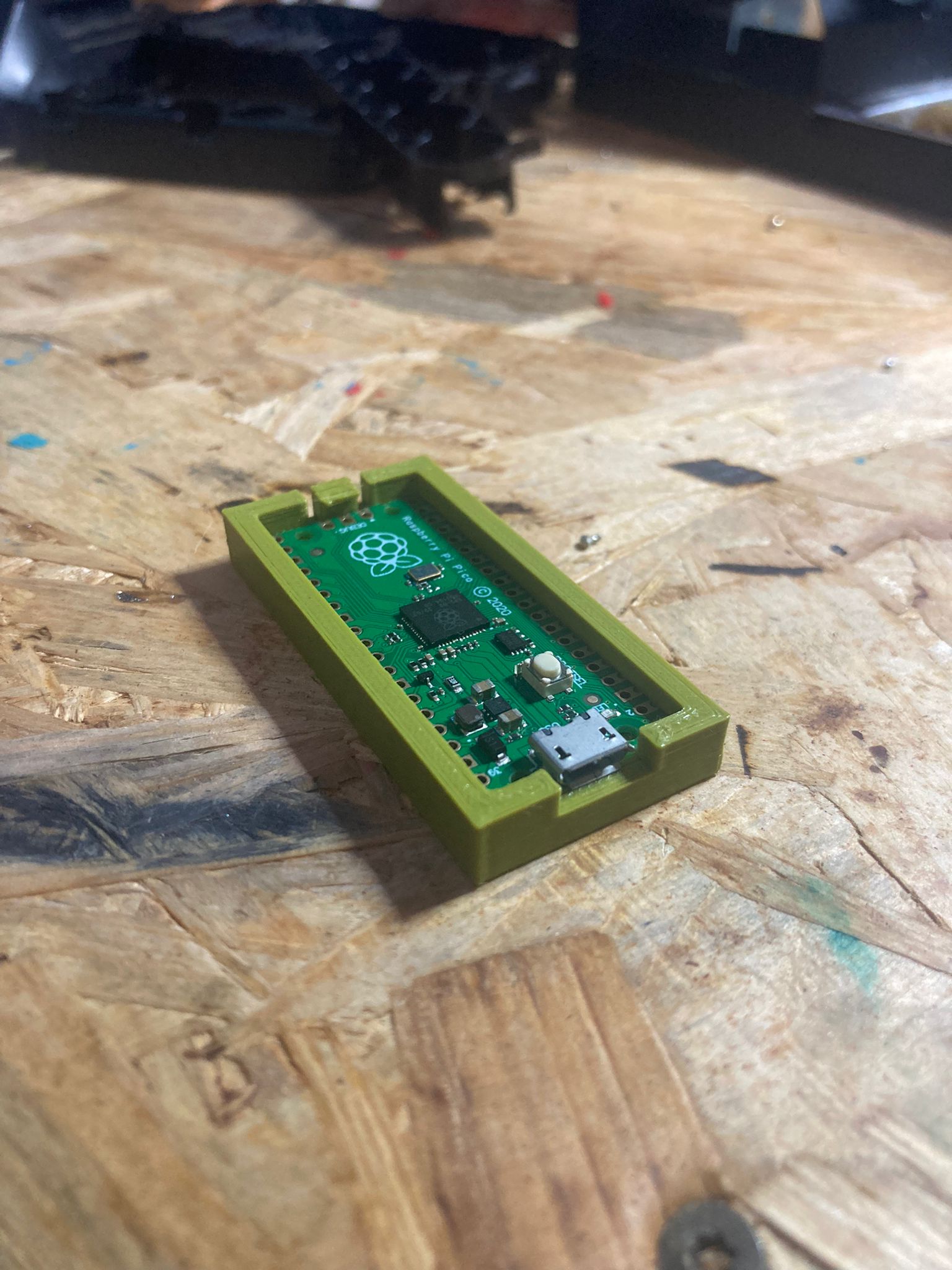 raspberry pi pico holder/case by filippo tnt | Download free STL model ...
