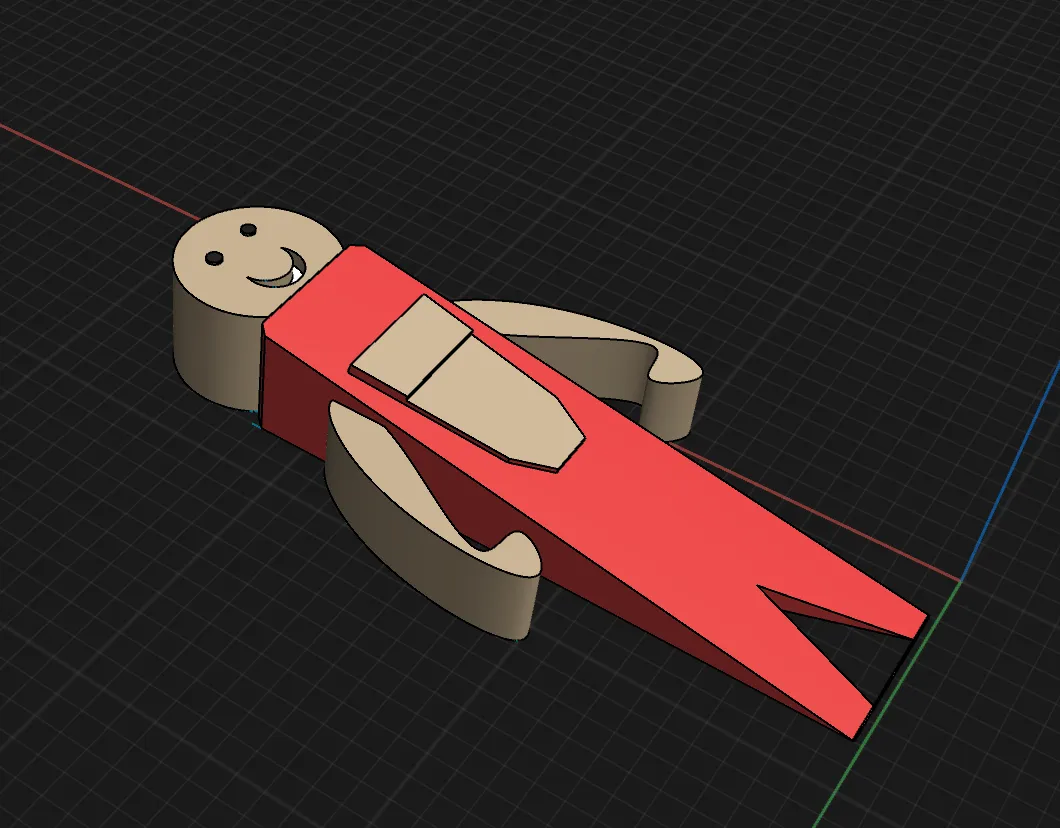 doorstop with human body design by SEBASTIAN JOSE ARZE | Download free ...