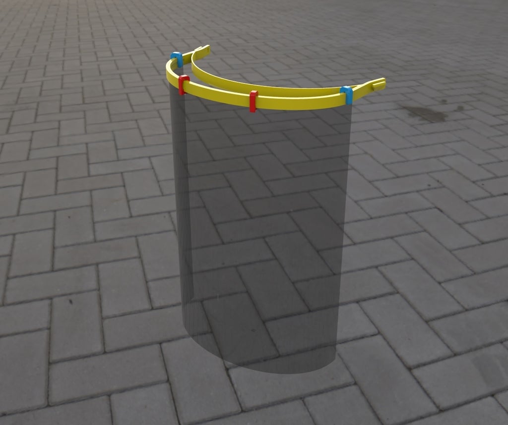 Face cover - my version (v04) by dziobu | Download free STL model ...