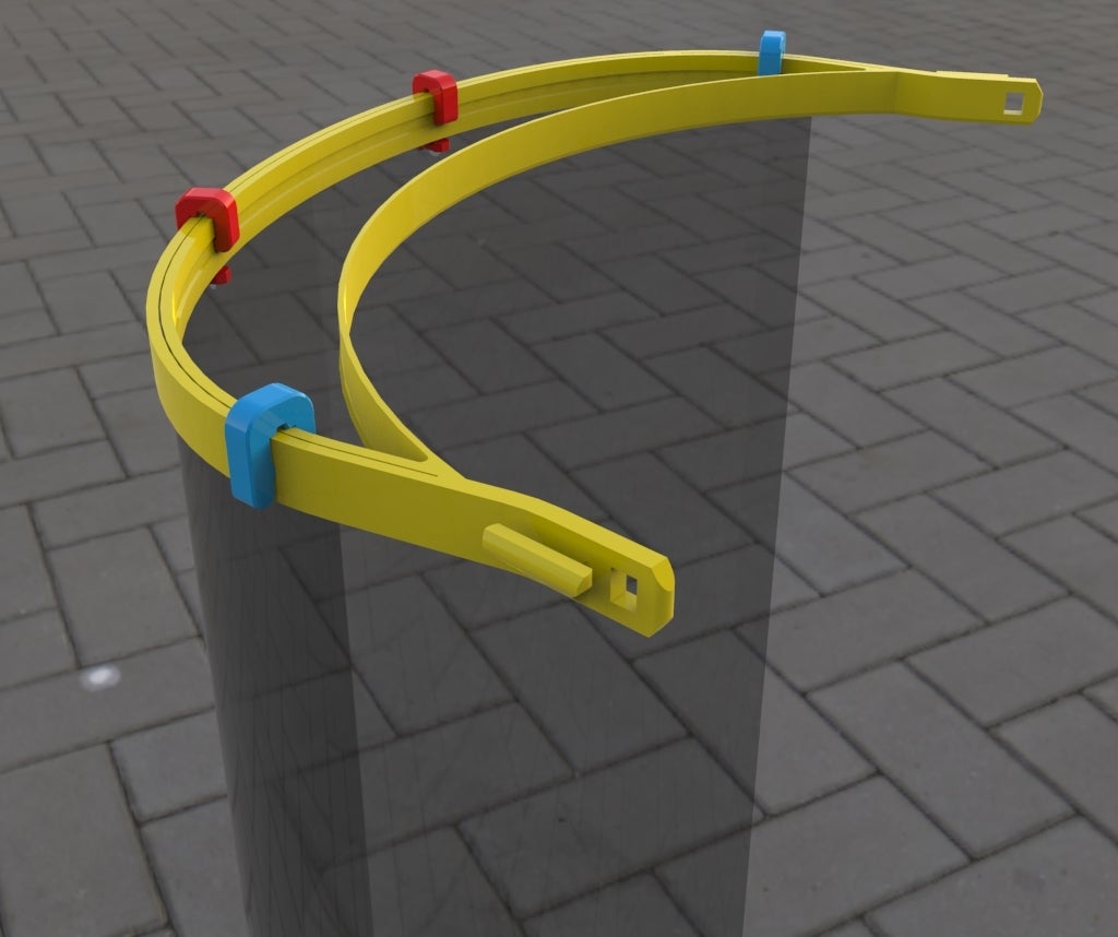 Face cover - my version (v04) by dziobu | Download free STL model ...