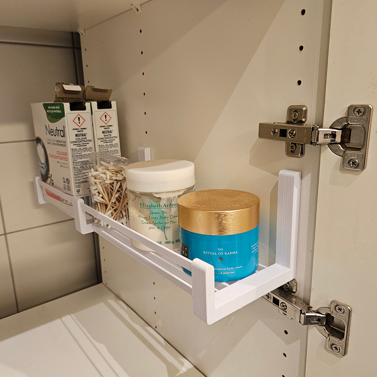 130mm SideStash Shelf (Compatible with IKEA wardrobes) - Deep, Barry ...