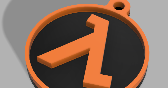 Half life Key fob by Green parrot | Download free STL model ...