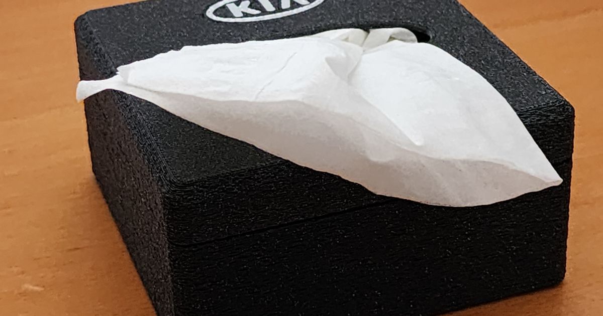 Small Tissue box by Joe | Download free STL model | Printables.com