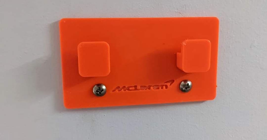 Lego McLaren F1 Wall Mount Bracket by JohnB | Download free STL model ...