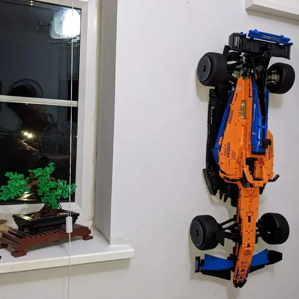Lego McLaren F1 Wall Mount Bracket by JohnB | Download free STL model ...