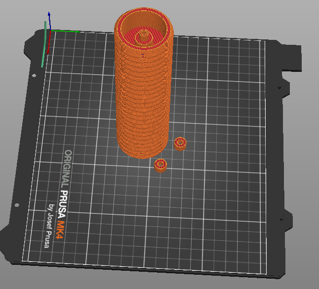 Spool axle to 2kg spool 165mm by Axell | Download free STL model ...