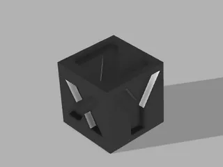 xyz cube by Ryze3D | Download free STL model | Printables.com