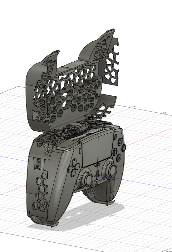 DualSense PS5 Controller Case (Voroni Pattern) par Ivickt | Téléchargez ...