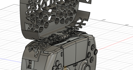 DualSense PS5 Controller Case (Voroni Pattern) par Ivickt | Téléchargez ...
