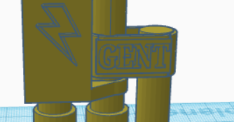 GENT Shock Pipe from BATDR by InkDemon2010 | Download free STL model ...