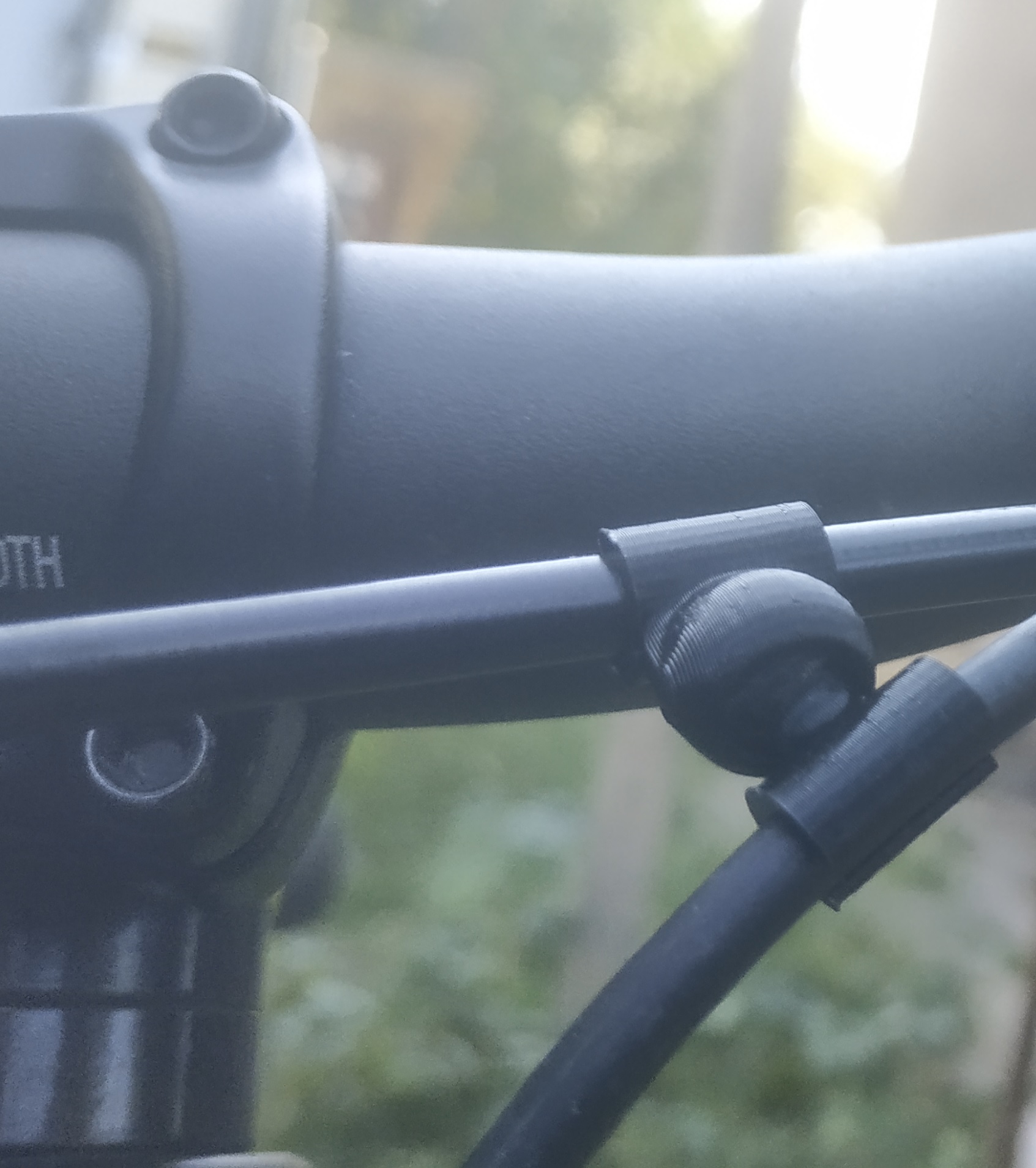 Bicycle cable clip by Peyu | Download free STL model | Printables.com