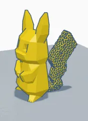 Pikachu Voronoi by 3d_pineapple | Download free STL model | Printables.com