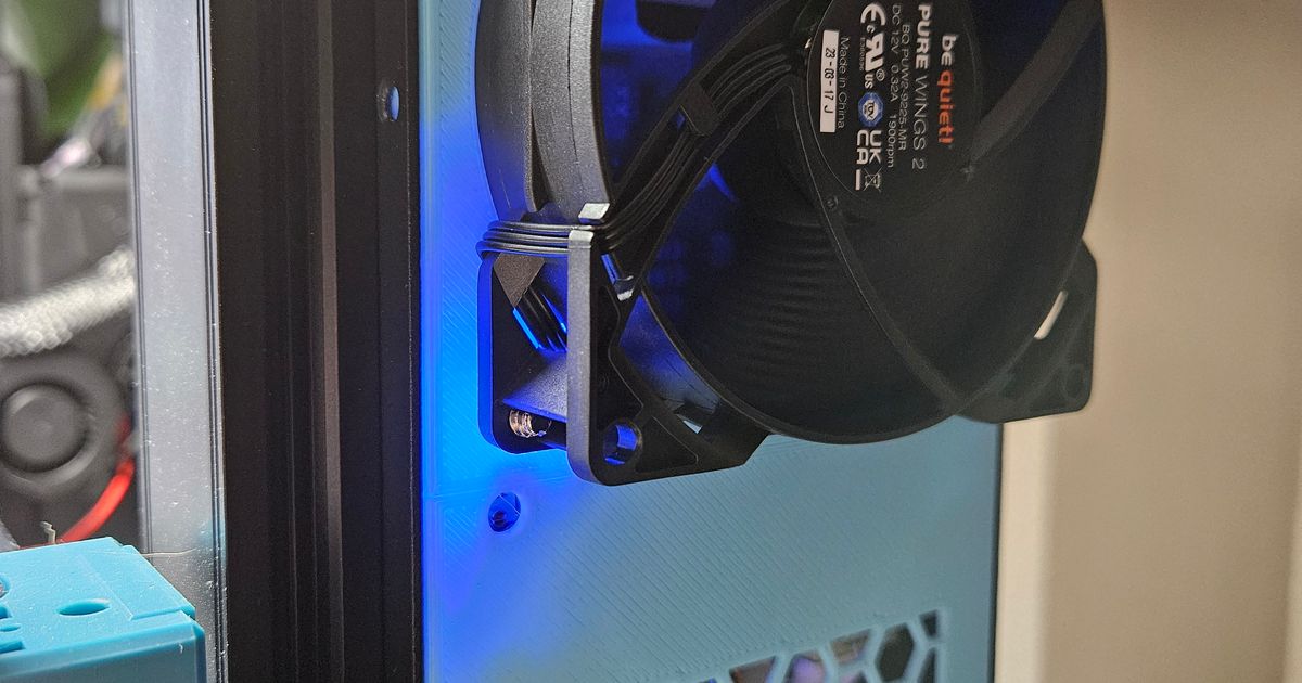 Sovol SV06 92mm Fan PSU Cover with relocated DC-DC mount by JessMarie ...