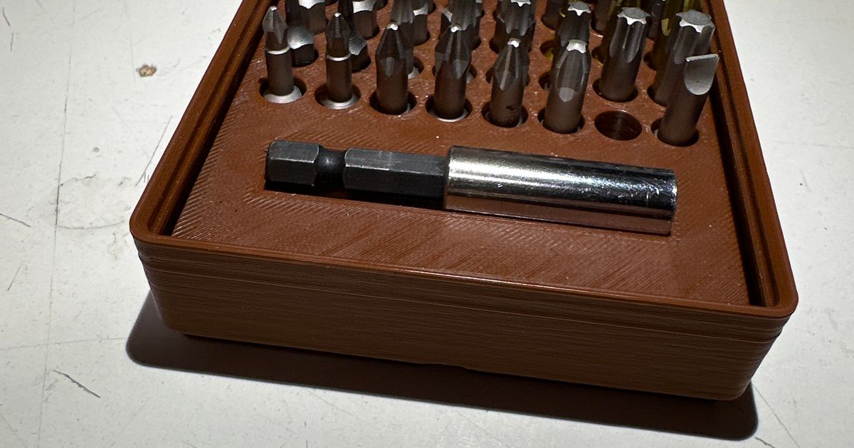 Simple Gridfinity Bit Holder von its_Blackpoint | Kostenloses STL ...