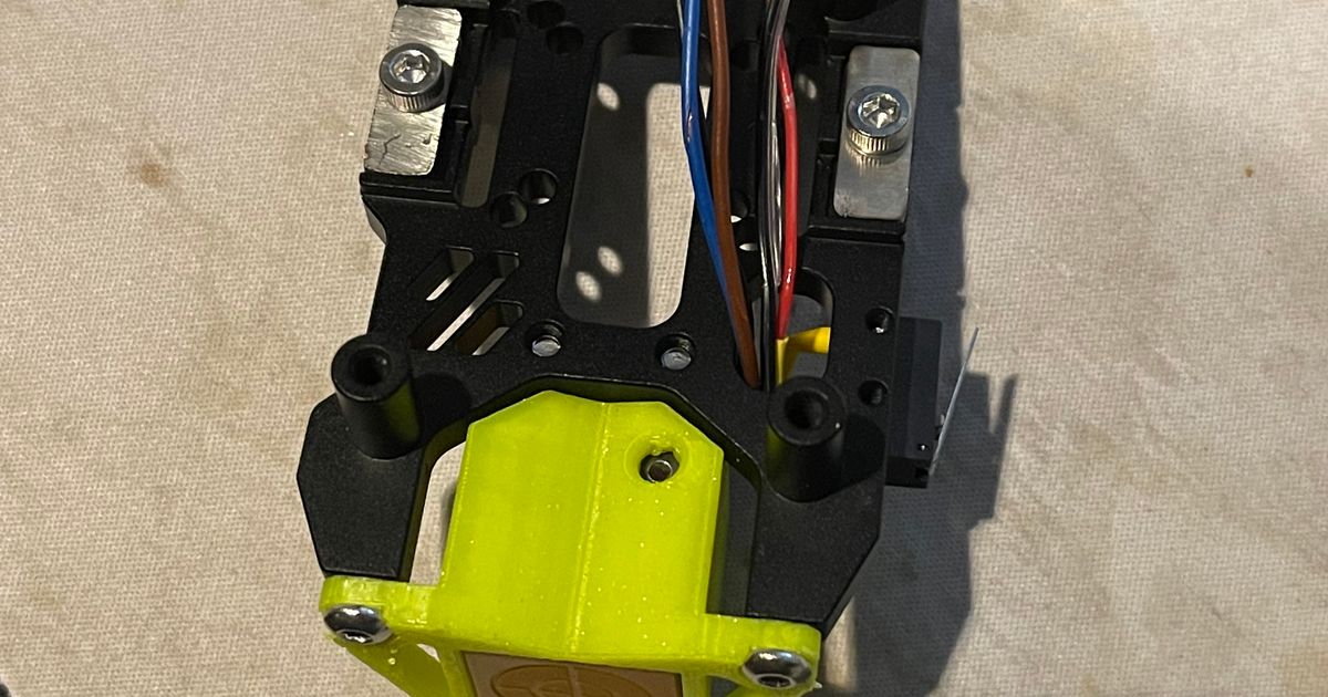 Voron CNC X Carriage (Beacon/Omron Rev) - Omron Probe Support Bracket ...