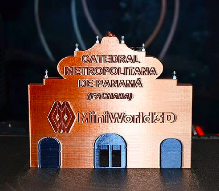 Panama City Cathedral - Panama by MiniWorld3D | Download free STL model ...