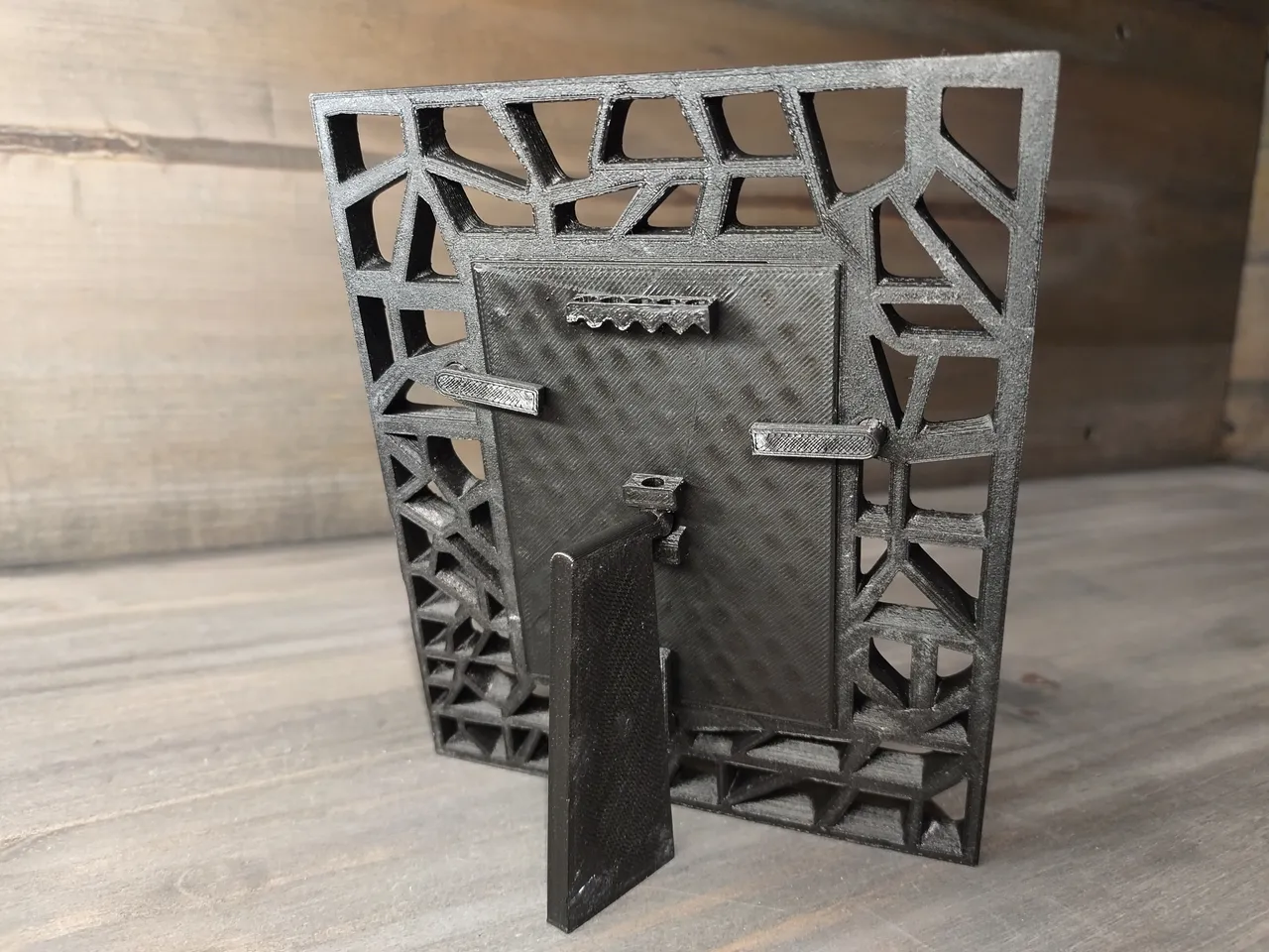 Voronoi Picture Frame with Stand and Wall Hook for Table or Wall ...