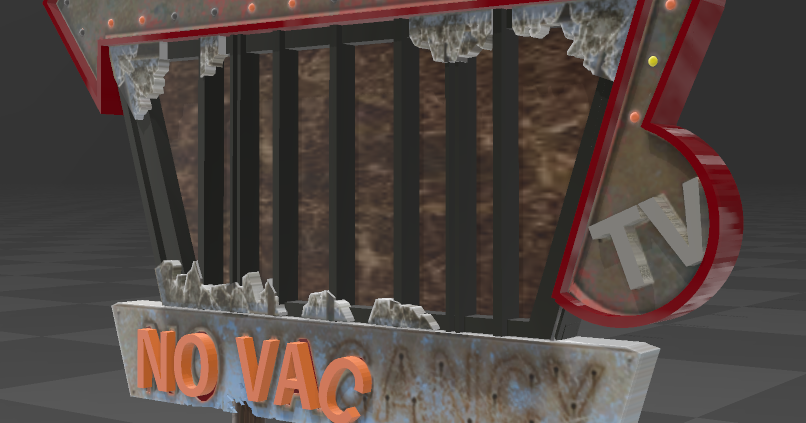 Fallout Novac Sign by Sam Hain | Download free STL model | Printables.com