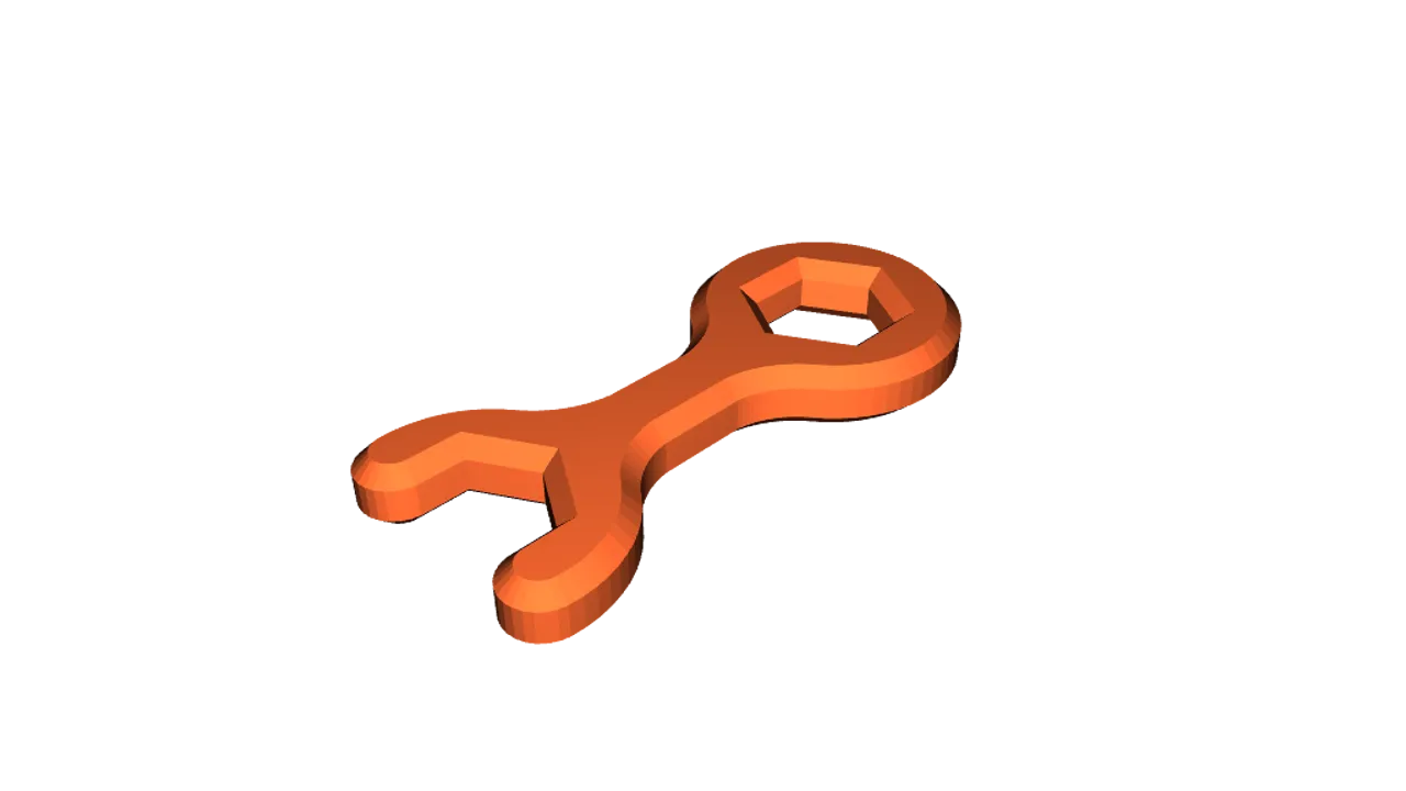 Baby toy - wrench by dziobu | Download free STL model | Printables.com