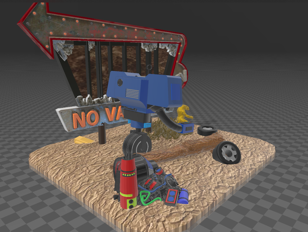 Fallout New Vegas Scene by Sam Hain | Download free STL model ...