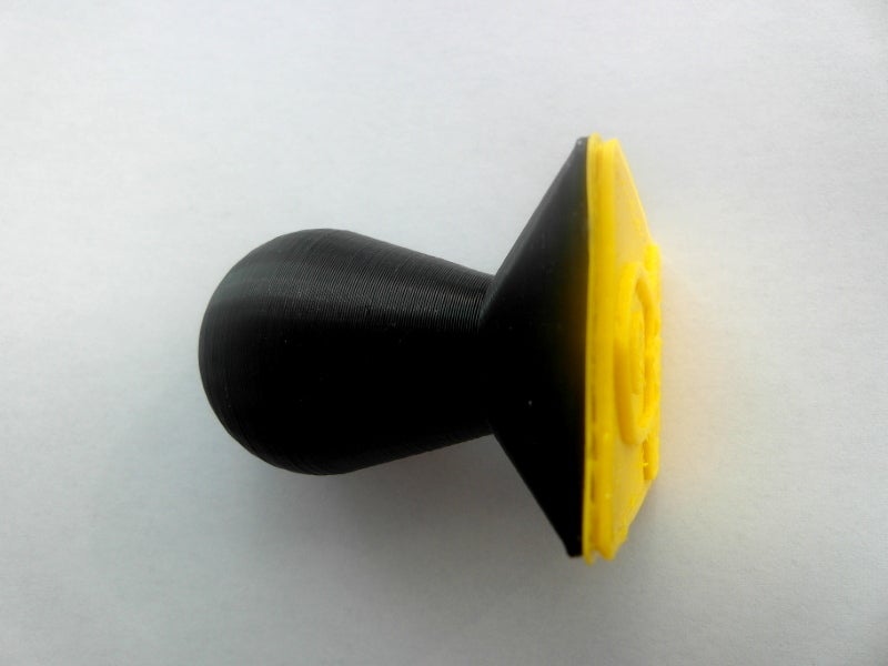 Rubber stamp with handle by Jaero | Download free STL model ...
