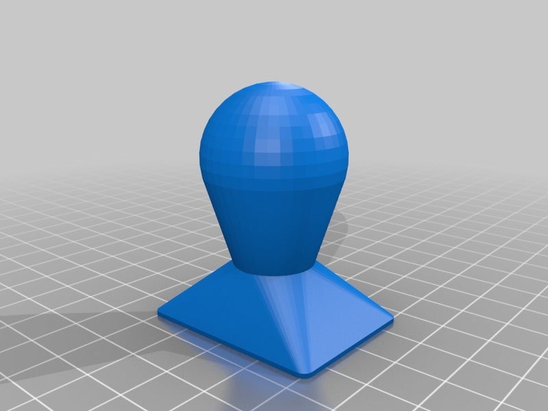 Rubber stamp with handle by Jaero | Download free STL model ...