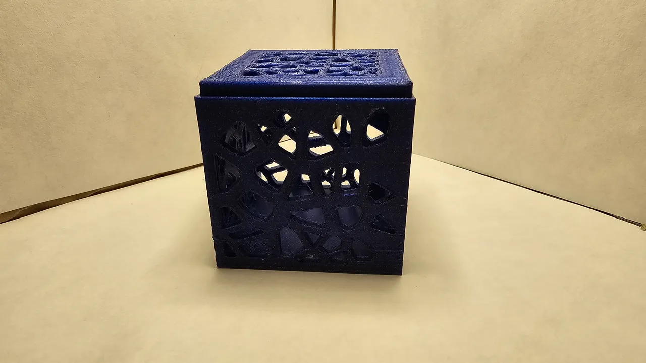 Voronoi Box With Lid by Plasma Neo | Download free STL model ...