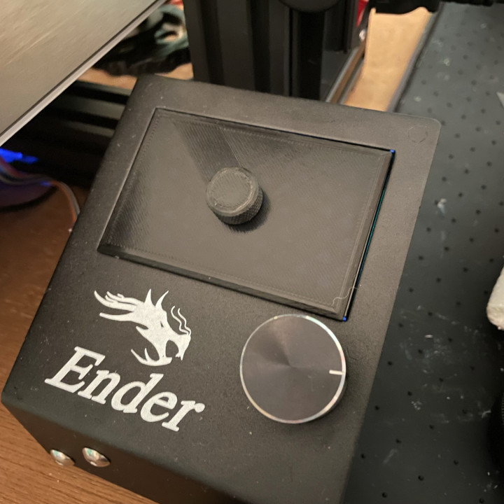 Ender 3 lcd cover by Demon | Download free STL model | Printables.com