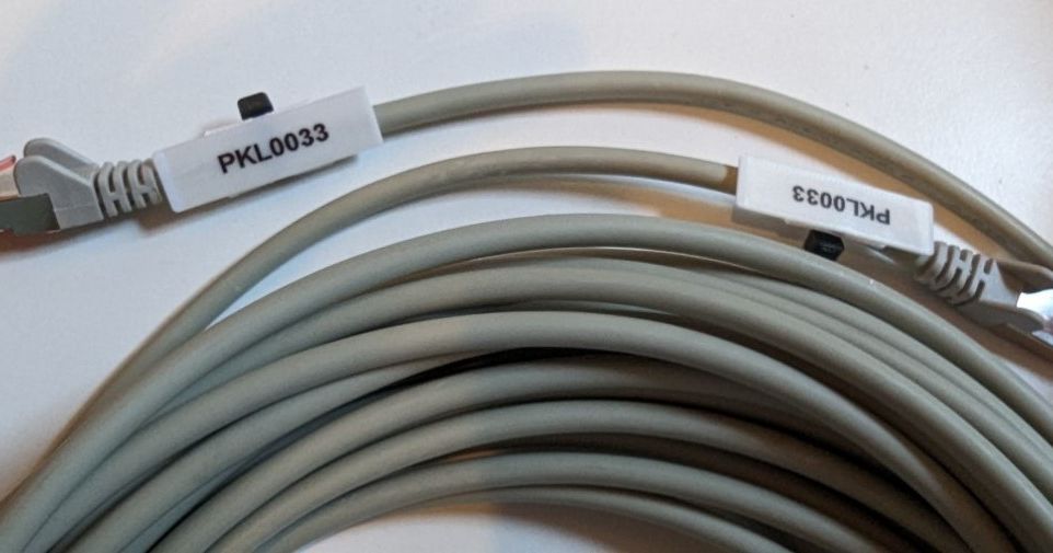 Cable Label / Patchkabel Nummer by destru | Download free STL model ...