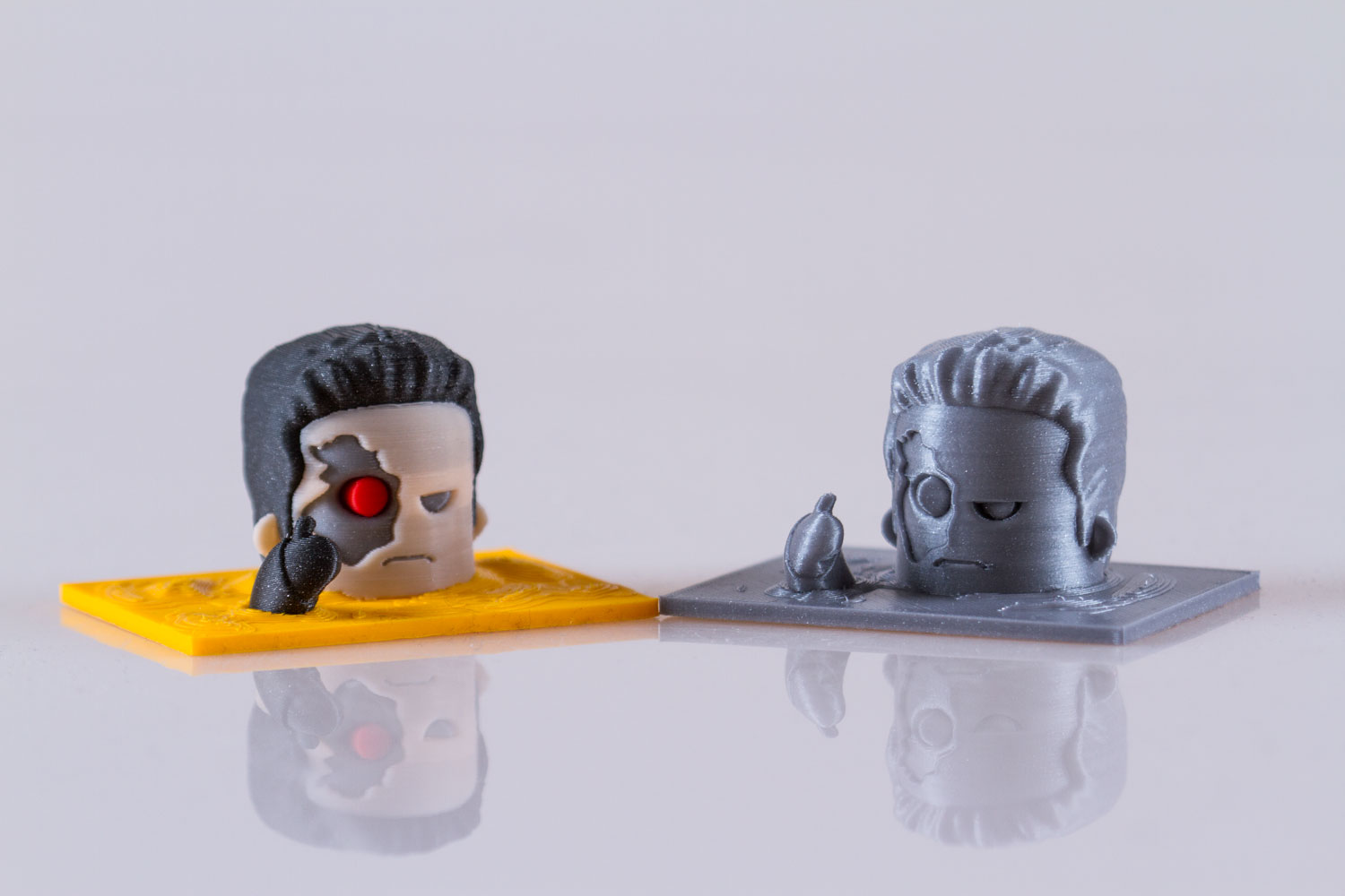 Mini Terminator in lava by Wekster | Printables Store